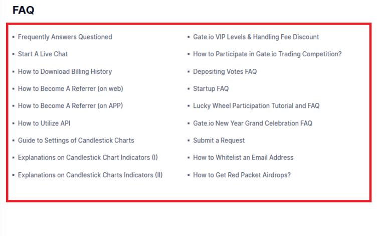 Gate.io: Inquiry Support, customer center and troubleshooting How to ...